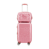 Hello Kitty Molded Pink Carry-on Train Case