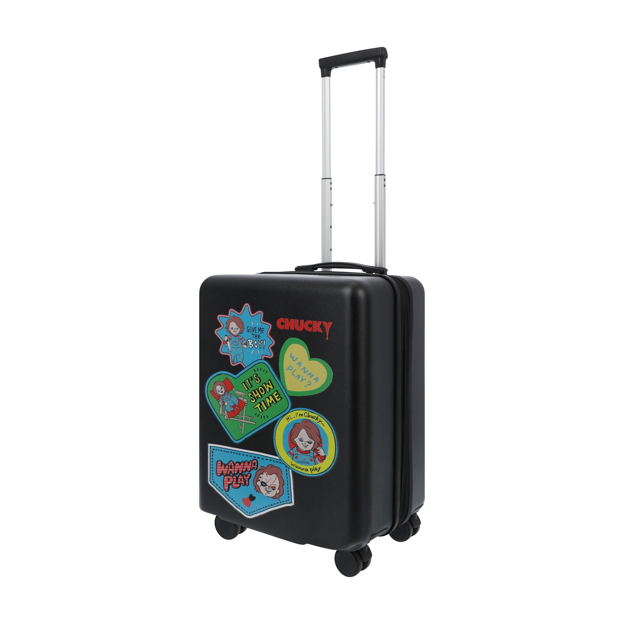 Universal Studios Chucky 22.5" Black Carry-On Luggage