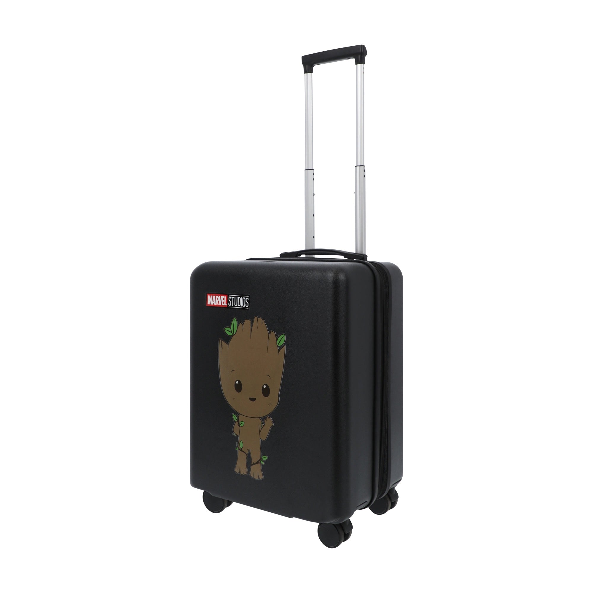 Marvel Baby Groot 22.5" Black Carry-On Suitcase Luggage