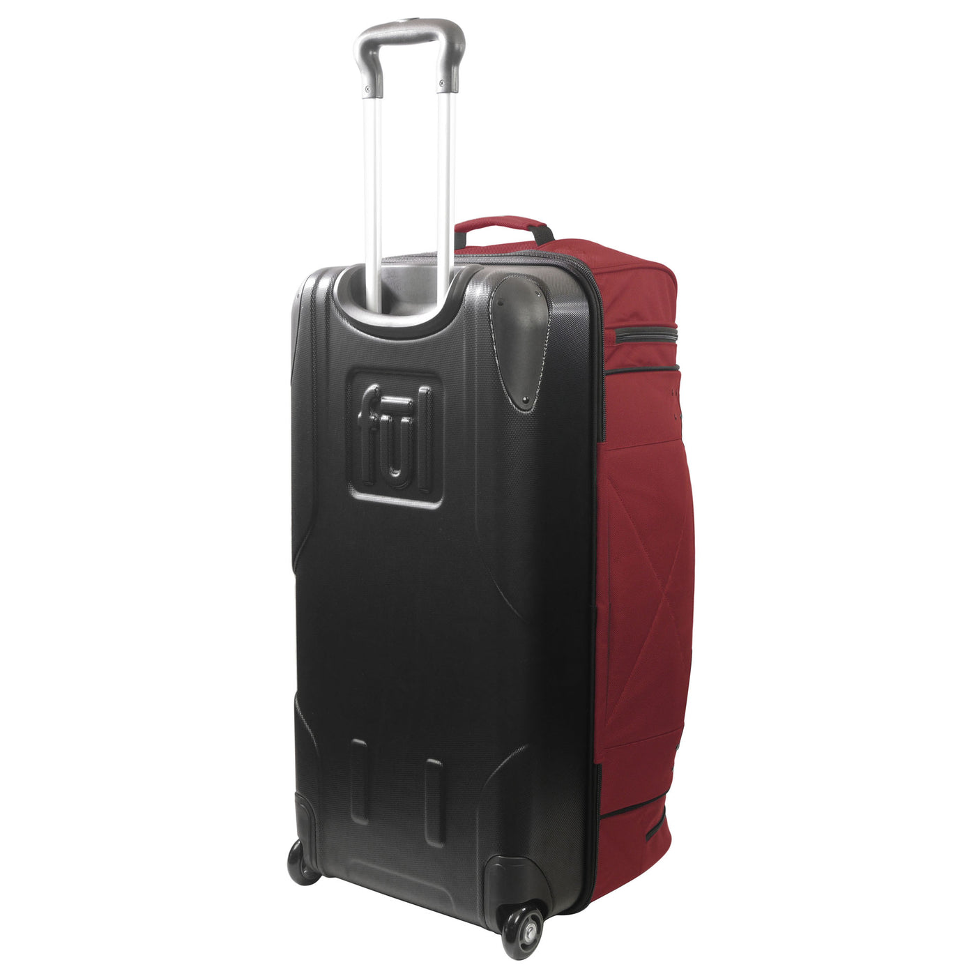 Workhorse 30" Split Level Dark Red FŪL Rolling Duffel Bag
