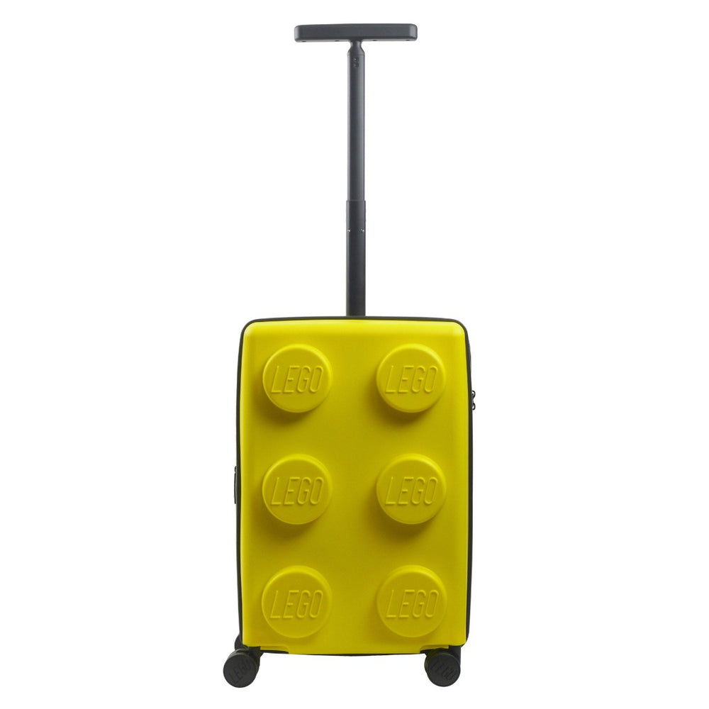 Yellow Lego Signature Brick 2x3 Trolley 22" Carry-on Luggage