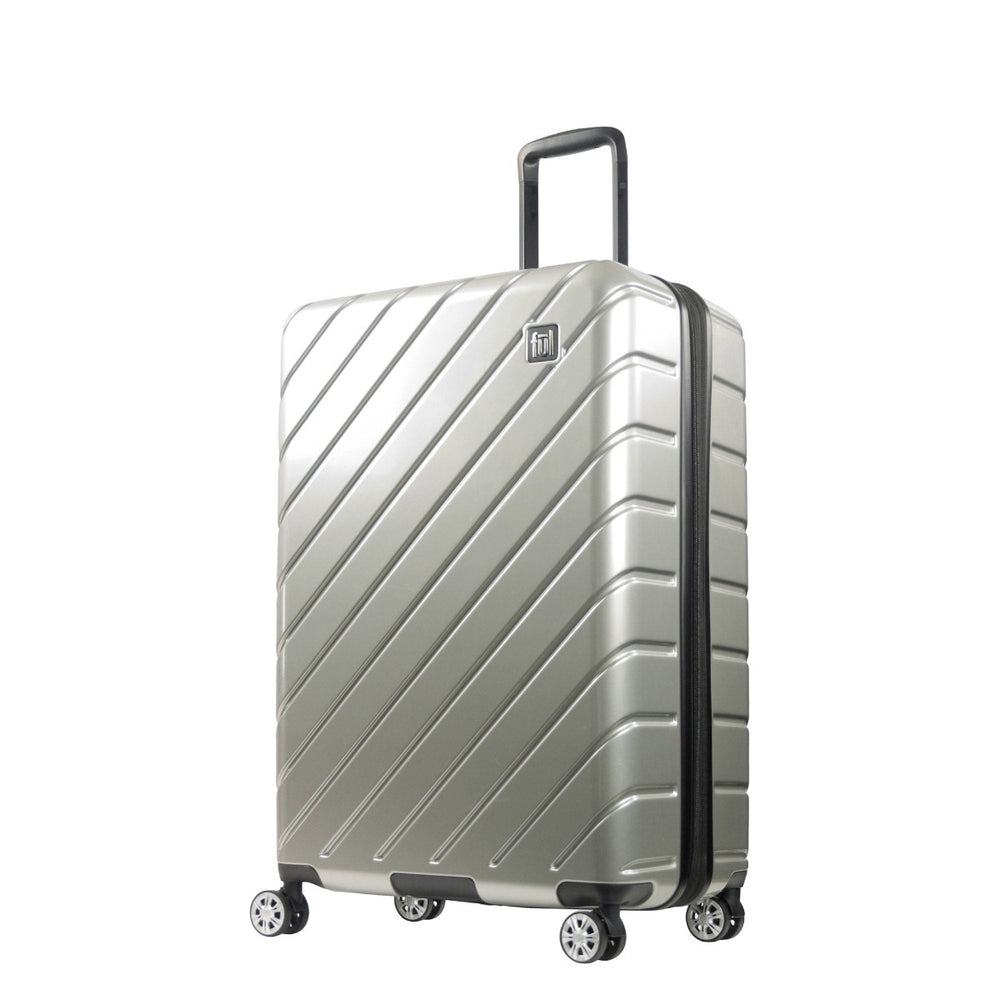 Velocity Silver or Black Luggage Suitcase Set